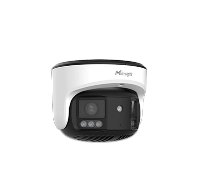AI TrueColor Dual-sensor 180° Panoramic Camera - Milesight | IP Camera ...